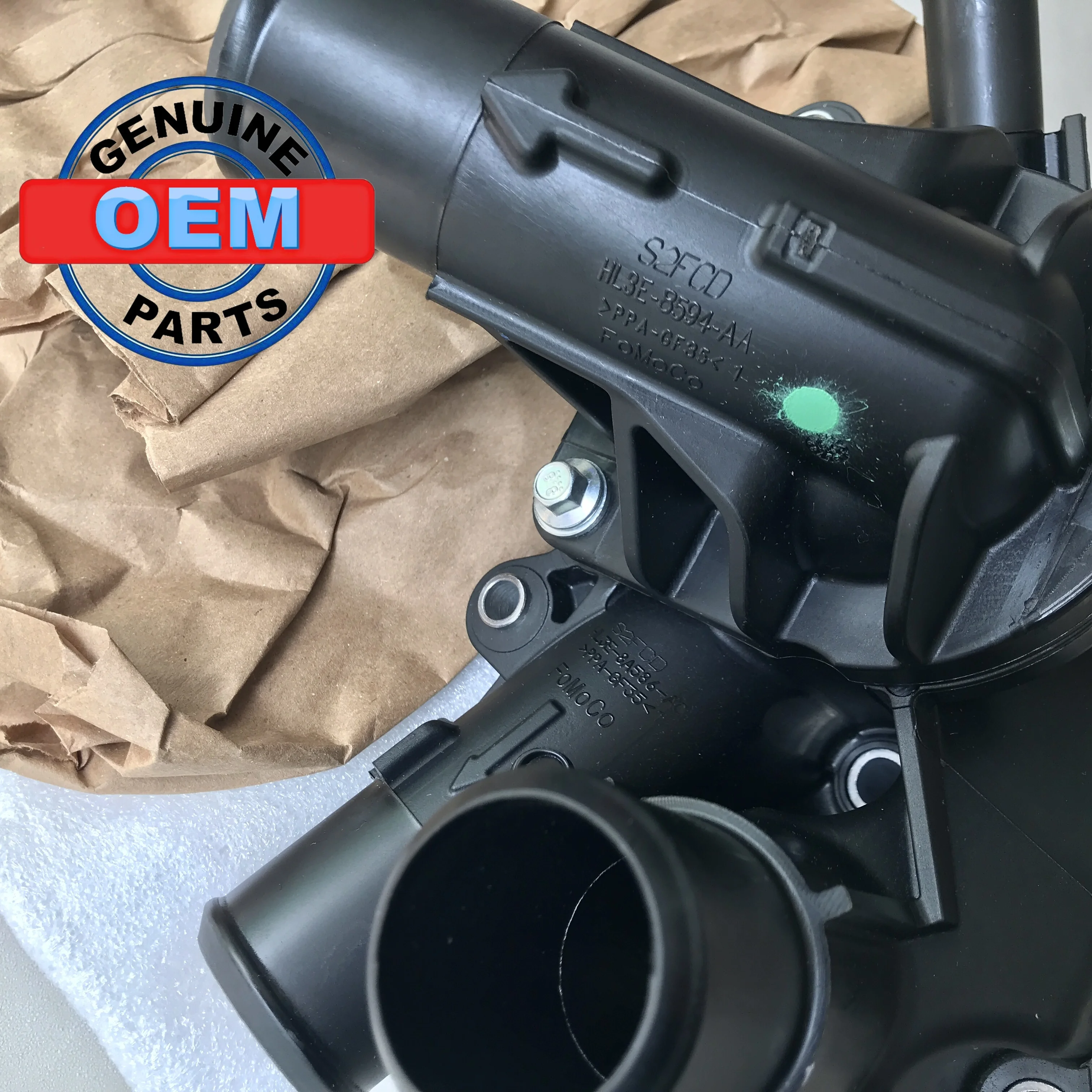 OEM DOHC TURBO HL3Z-8A586-C THERMOSTAT HOUSING for Ford F-15O Expedition