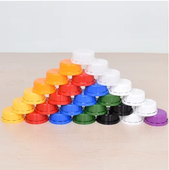 38mm Hdpe Tamper Evident Lid With Aluminum Foil Gasket Inside For ...