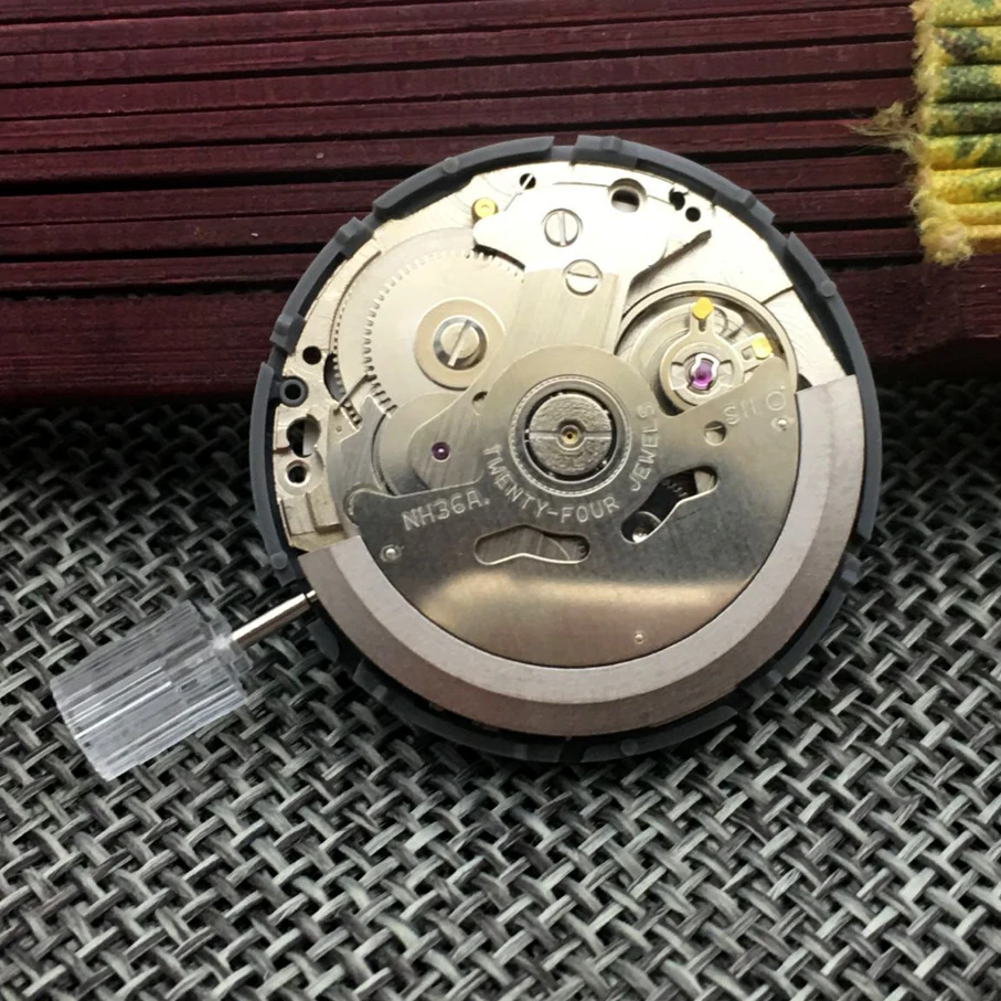 Original Japan NH36 NH36A Watch Automatic Movement NH36A Dual Calendar ...