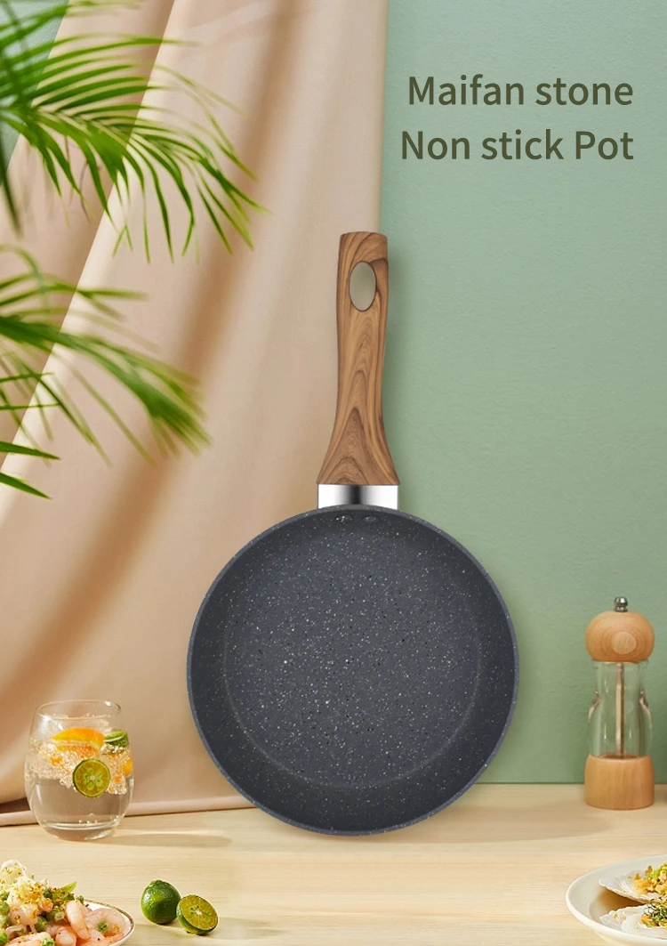 Wholesale Medical Stone Frypan Non Stick Panci Pans Cookware 20cm