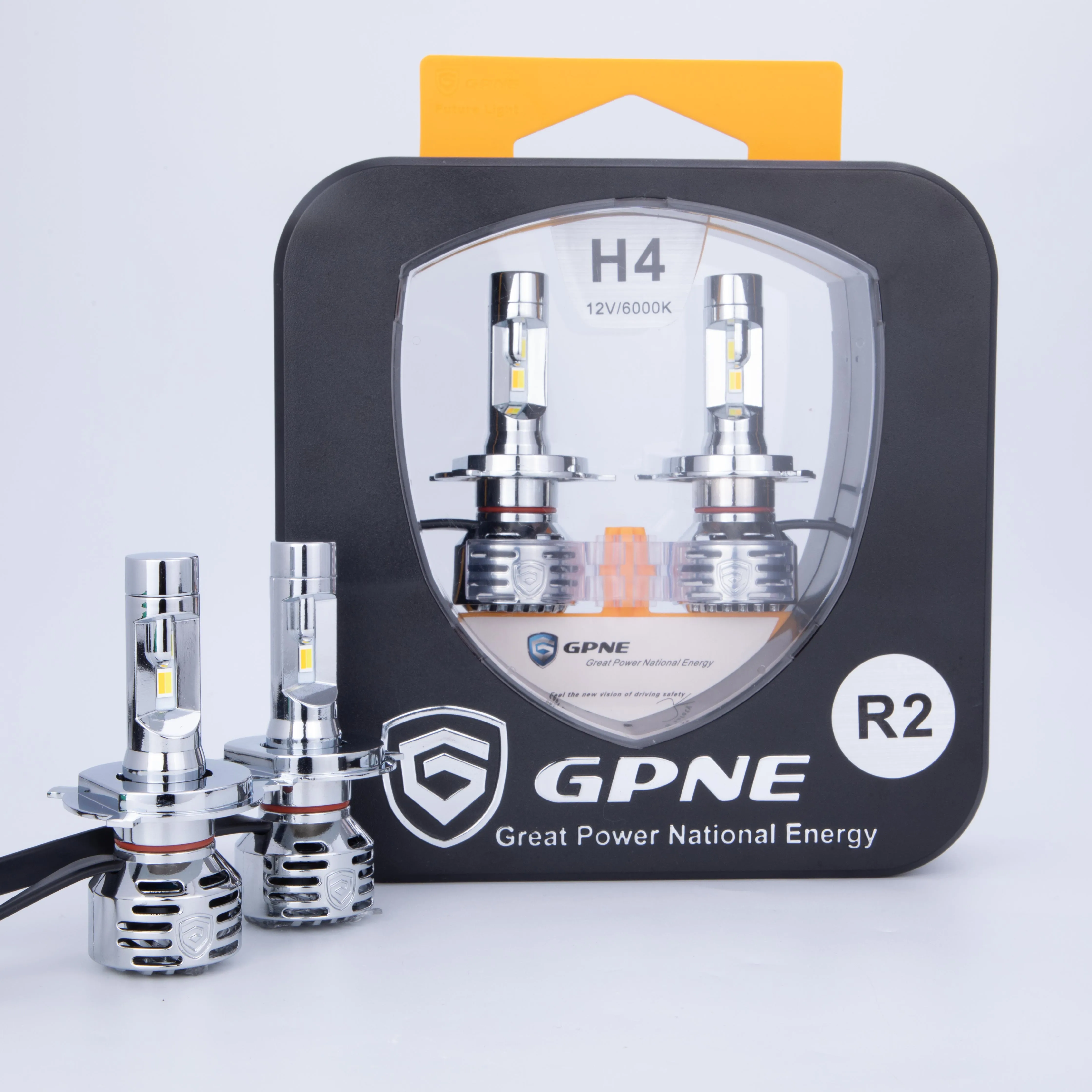 Gpne R2 Dual Color White Yellow 3000k 6000k Fog Car Led Bulbs Led ...