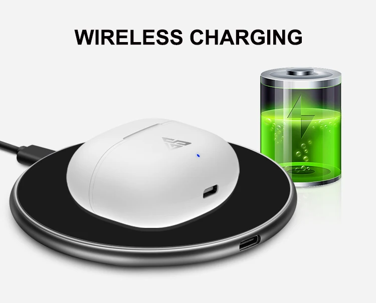 Colorful LED Smart Touch Screen Custom DIY TWS Earphones