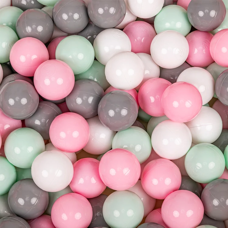 Wholesale Baby Plastic Soft Balls Custom 75mm 80mm Baby Colour Mix Pit ...