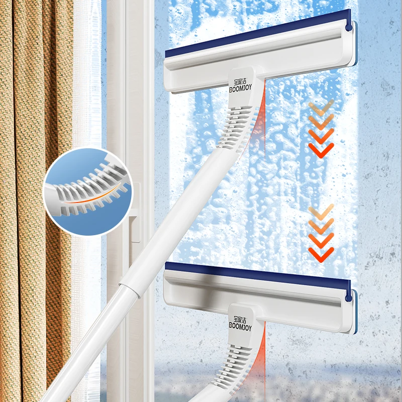 BOOMJOY All Purpose Manual Sustainable Squeegee Window Glass Cleaner ...