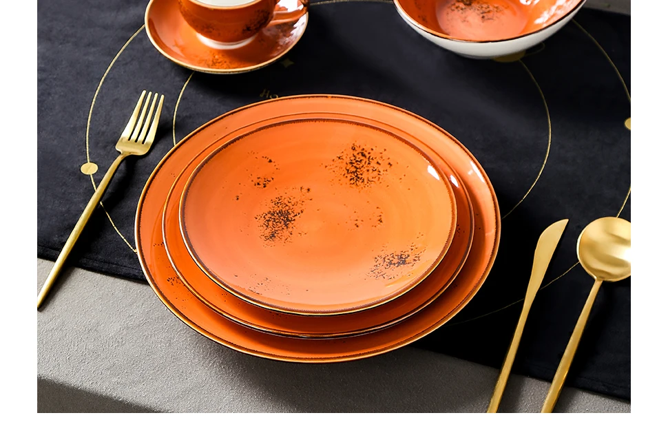 PITO Horeca Custom Restaurant Dining Plate Dishes Ceramic