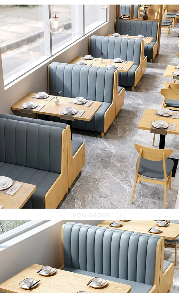 Curved Round Booth Benches - Stylish Restaurant Furniture