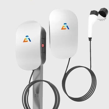 Wallbox 32a Dc Fast Charging Pile Electric 7kw 11kw Ac 22 Kw Ev Car Charger Car Type 2 Ev ...