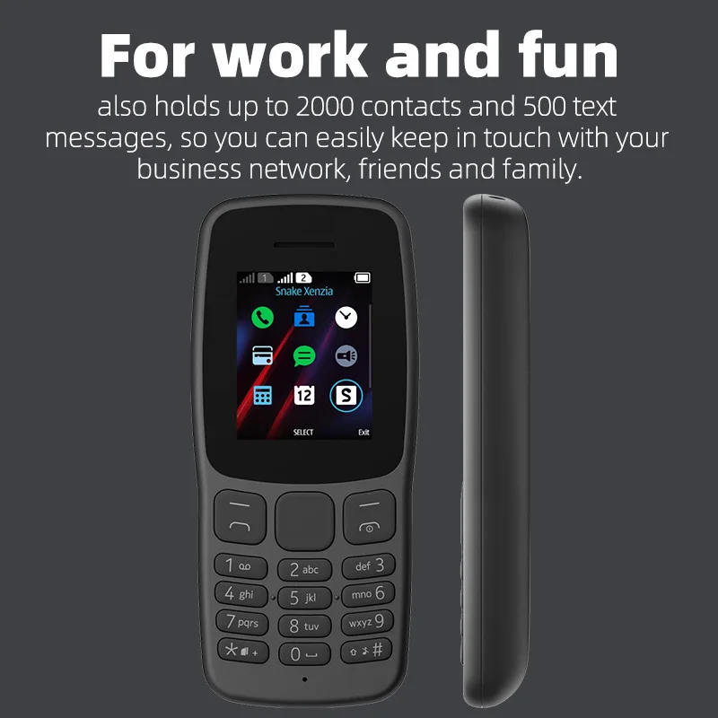 2024 Low End Phone 106 Bar Feature Phone Wholesale Cheap 105 150 110 ...