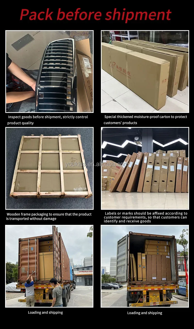 Front Bumper Grille for bmw 5 Series G30 G38 Facelift Luminous Grille ...