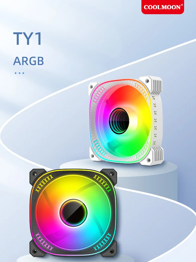 COOLMOON ARGB Fans - High Quality, Low MOQ Gaming Solutions