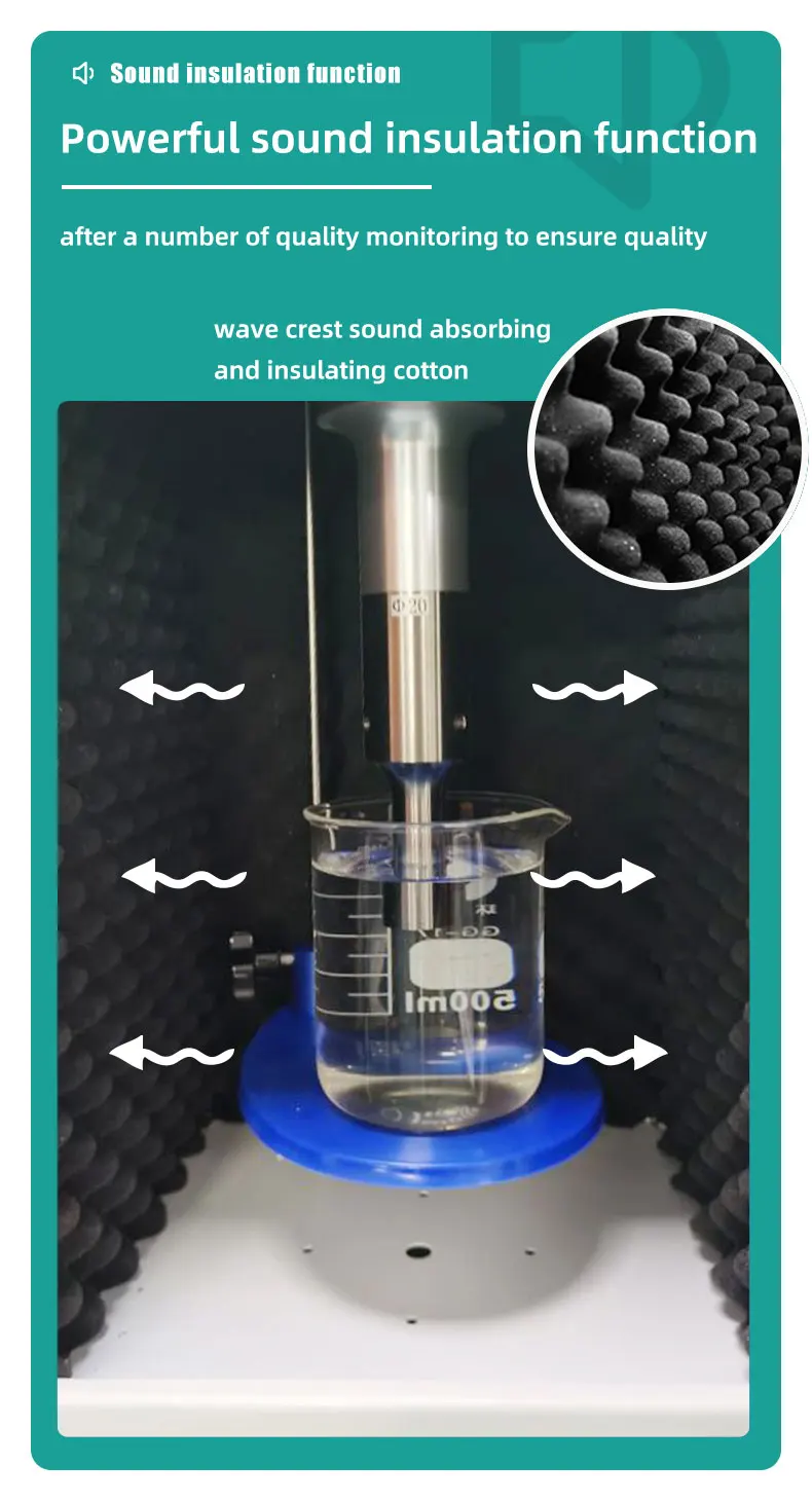 Ultrasonic Dispersion Homogenizer Liquid Tip Sonicator 1200w - Buy Tip ...