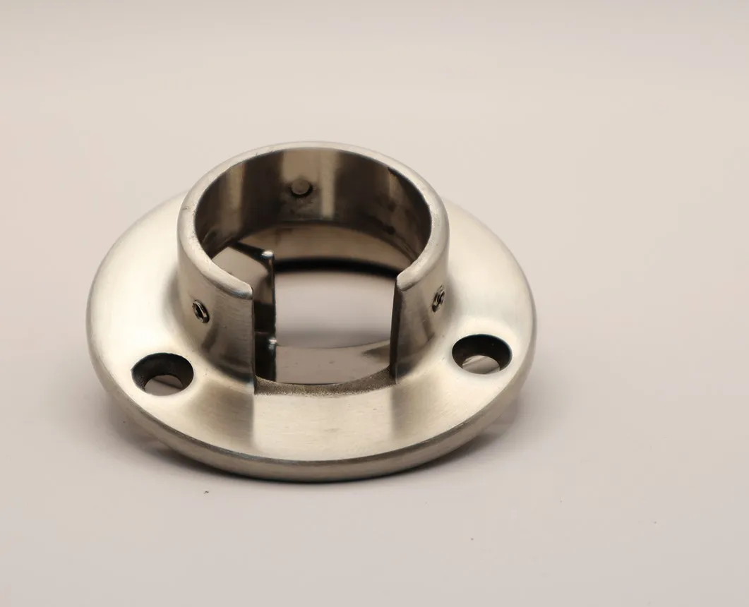 Handrail fittings Stainless steel balustrade handrail slot pipe flange ...