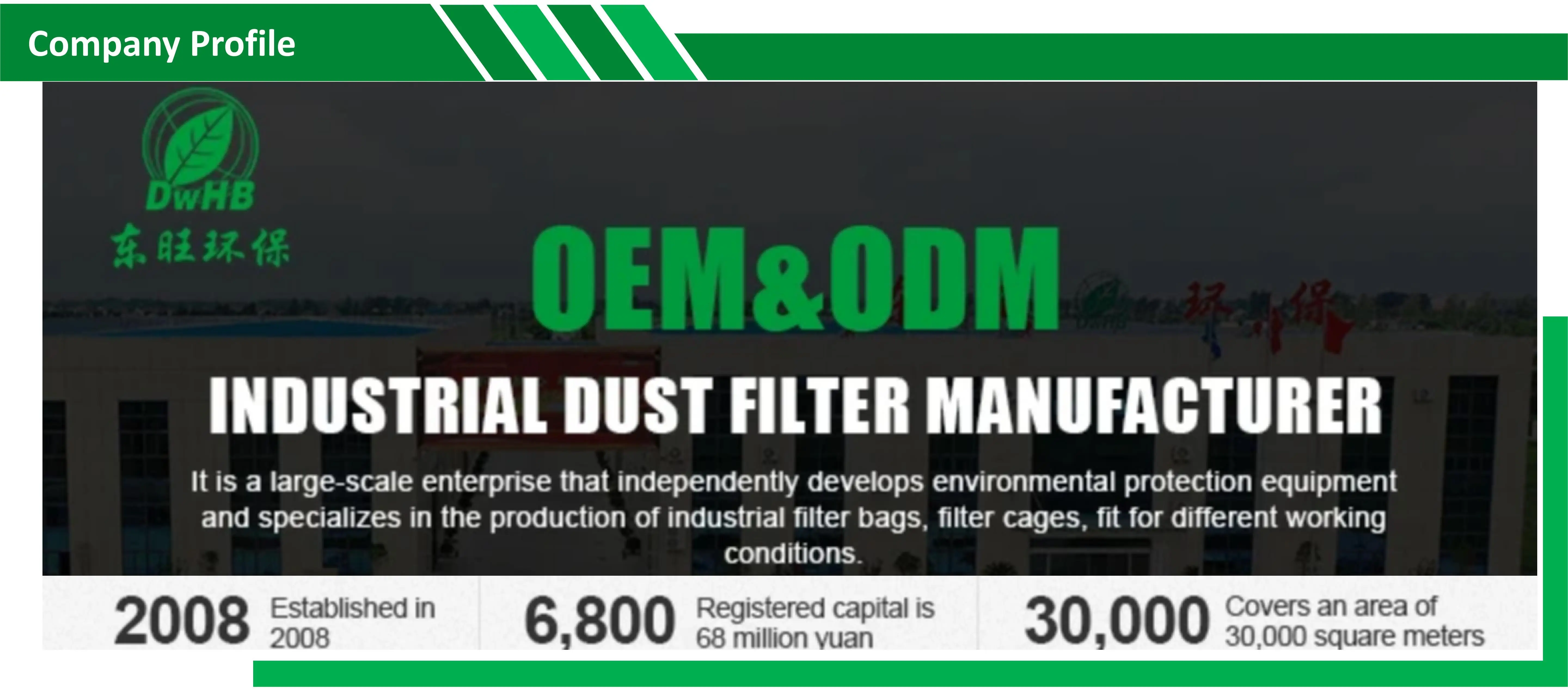 FMS Composite Fiber Filter Bags for Dust Collector Efficiency