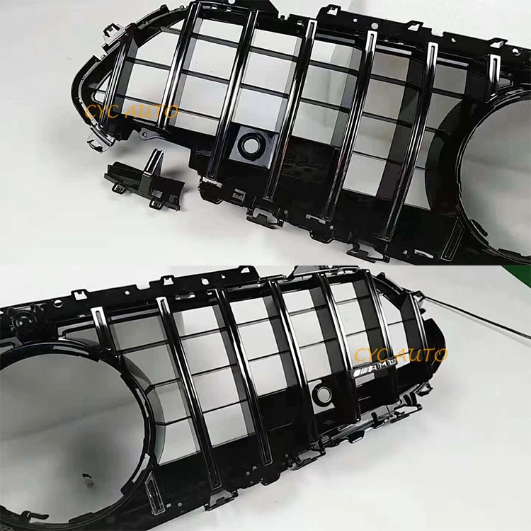 C257 CLS63 GT Style Front Bumper Grille for Mercedes Benz CLS CLASS ...