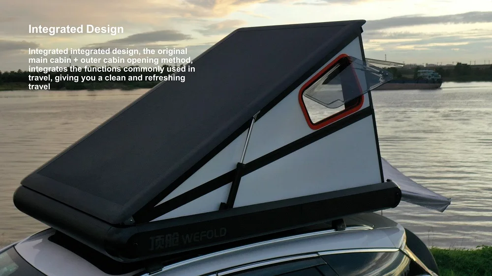 Outdoor Auto Folding Glamping Car Shelter Shower Rv Triangle Suv ...