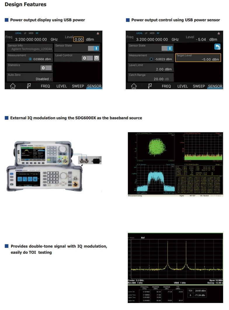 Siglent SSG3032X-IQE Rf Signal Generator Has A Frequency Range Of 9 Khz ...