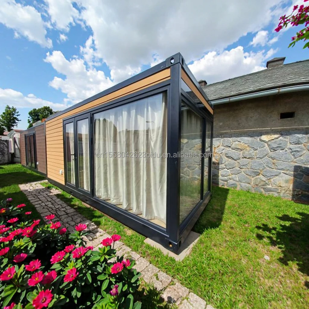 20ft Garden Hotel Mobile House - Luxury Wooden Studio Flat