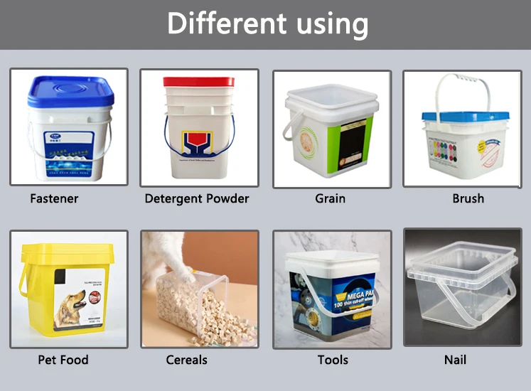 Rulyda Plastic Buckets - Durable, Food Grade, and Customizable