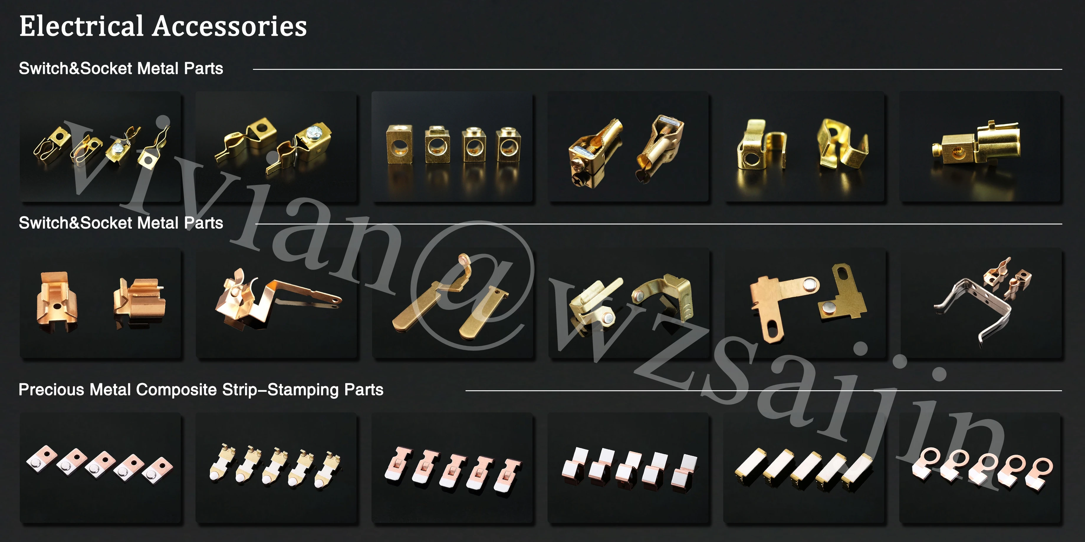 365 Days Warranty Electrical Brass Contact Terminal Copper Stamping ...