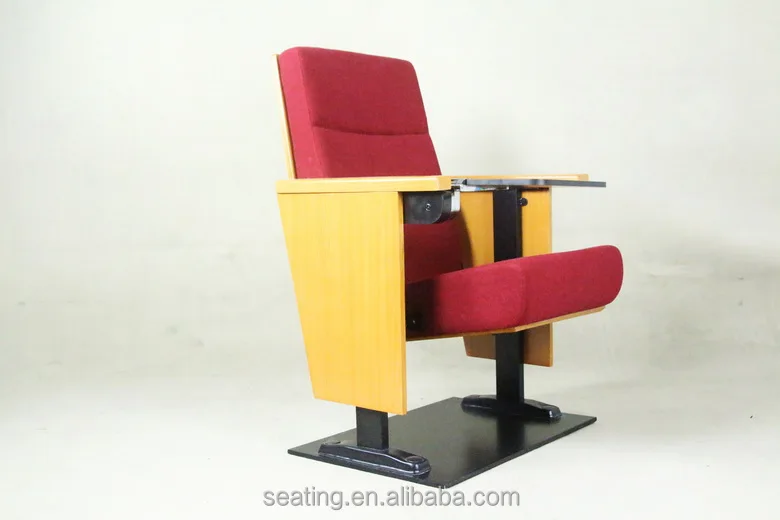 2024 Wood Back Foldable Lecture Hall Chair With Writing Tablet - Buy ...