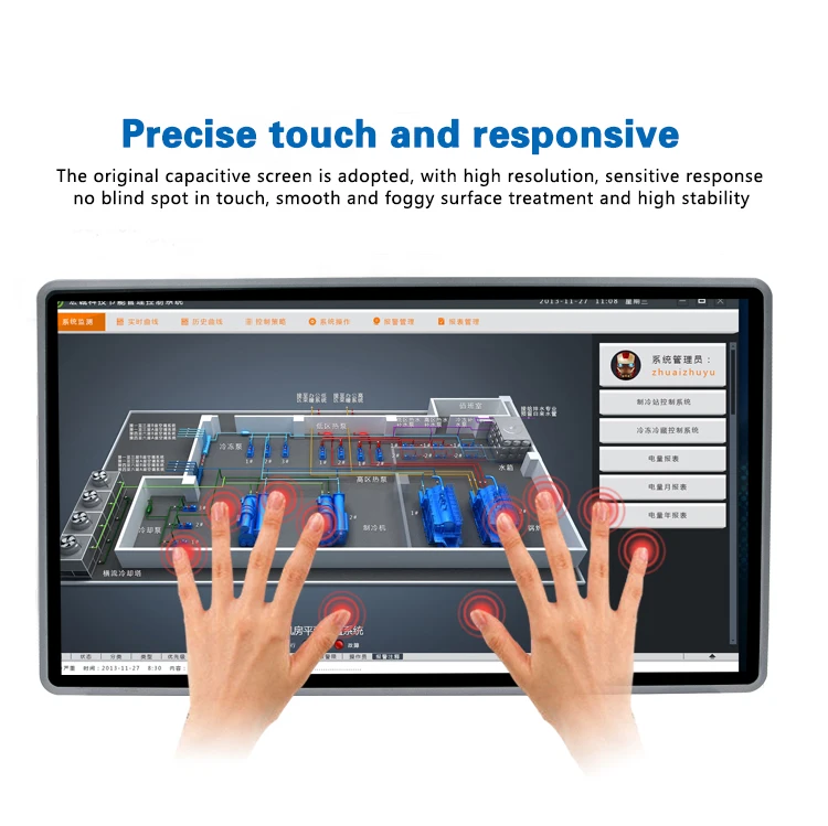 Industrial 21.5 Inch Rs232 Embedded/wall Mount All-in-one Computer Ip65 ...