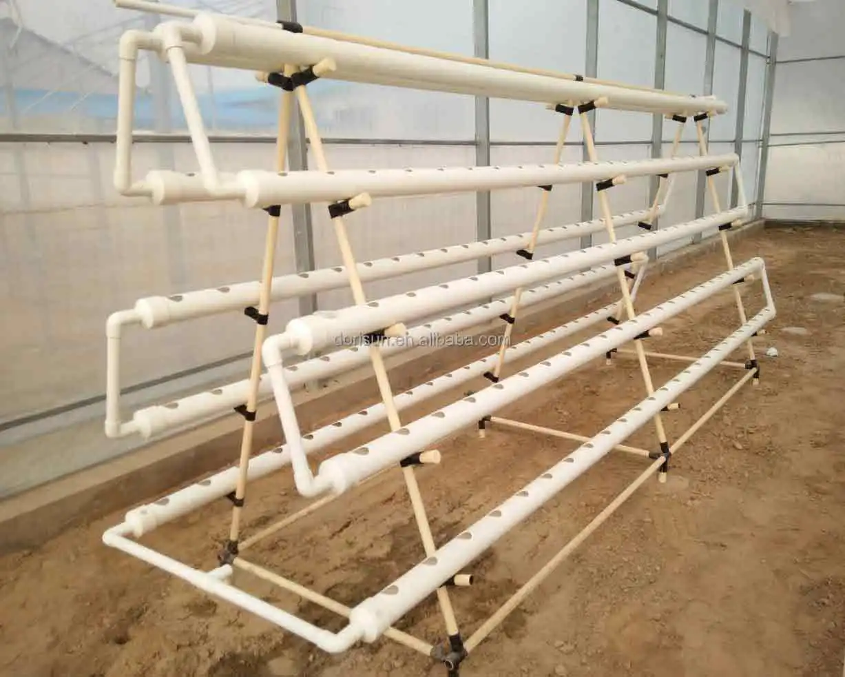 Commercial Hydroponic System Grow Pipes System Nft Channel System For ...