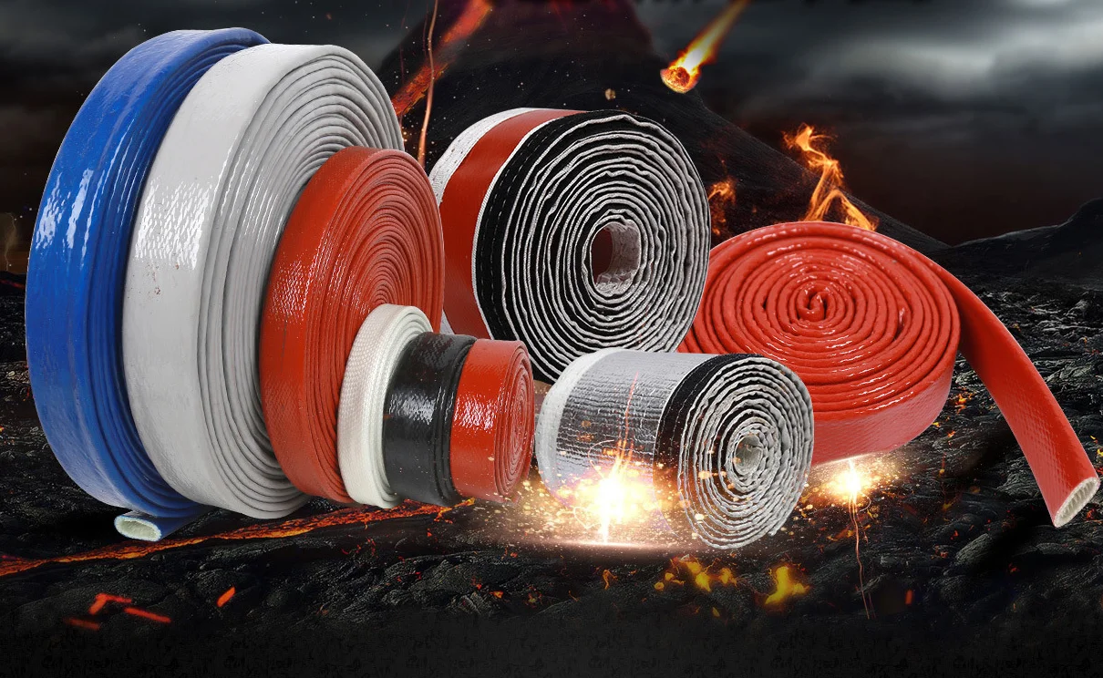 Silicone Fire Protection Thermal Insulation - Buy Fire Sleeve silicone ...