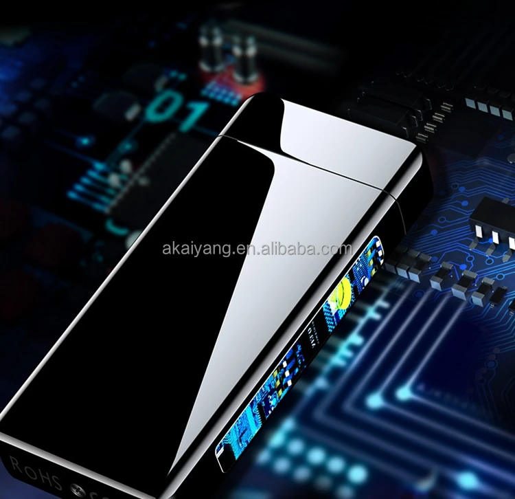 Most Powerful Torch Electric Lighters Shiny Metal Usb Rechargeable ...