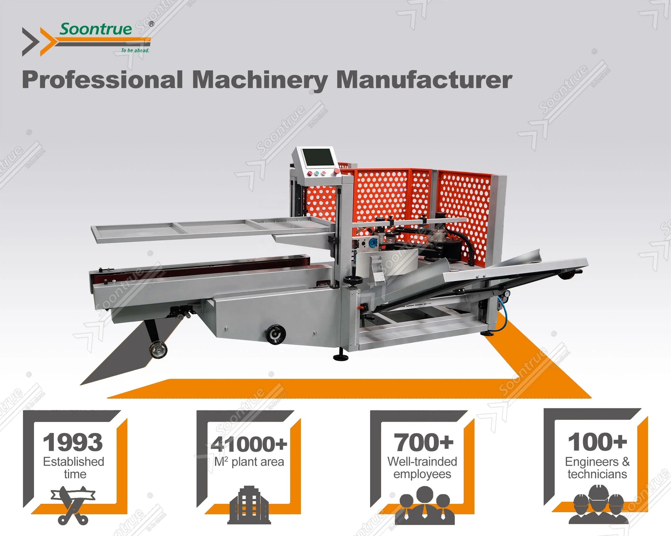 Carton Forming and Sealing Machine Carton Former Automatic Case Erector ...