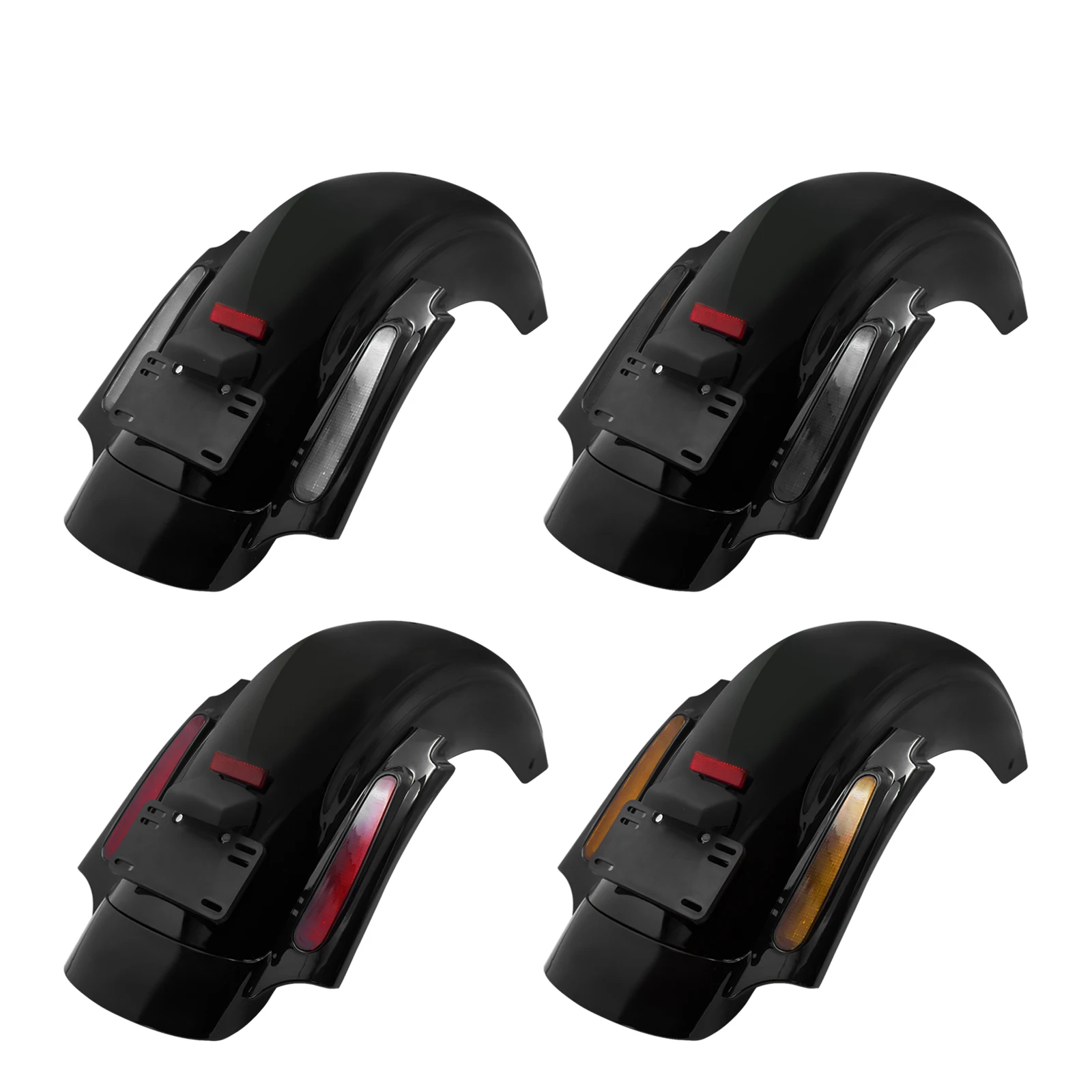 Motorcycle Led Rear Fender System For Harley Touring 2009-2023 Road ...