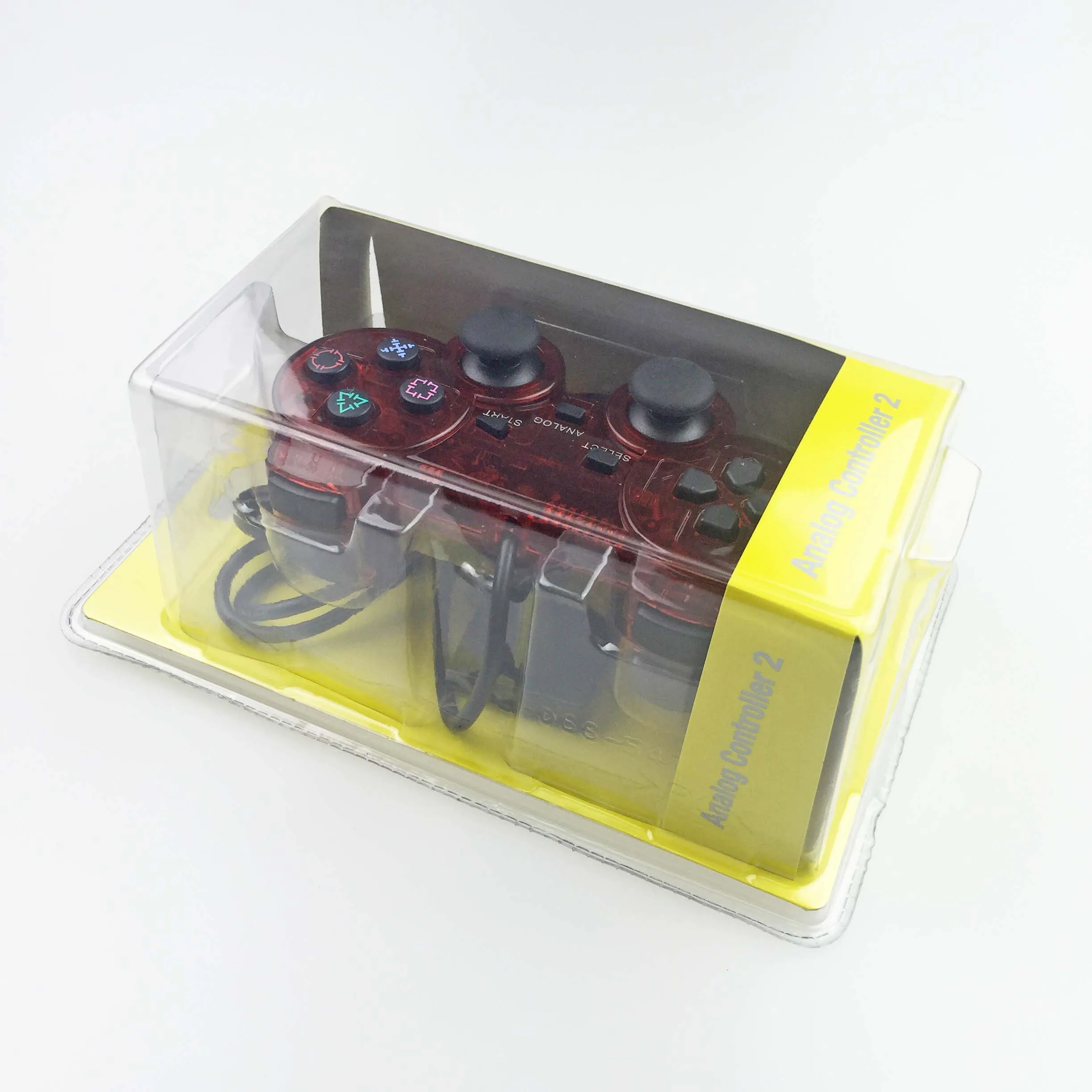 Transparente Gamepad Para Ps2 Controlador Con Cable Joystick Ps2 Para ...