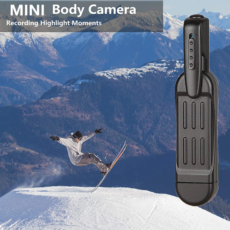 T189 Mini Camera - HD 1080P Wearable Body Cam DVR Pen