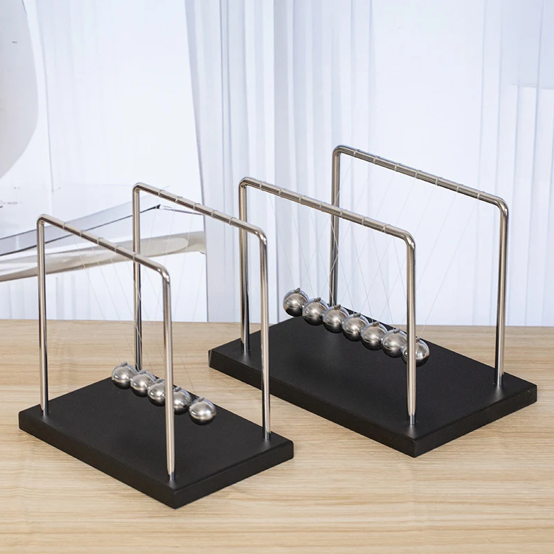 5/7 Ball Pendulum Recycled Stainless Steel Science Toy Pendulum with ...