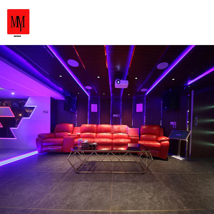 Moyi-rs012 Home Cinema Theater Furniture Modern Sofa Set Recliner ...