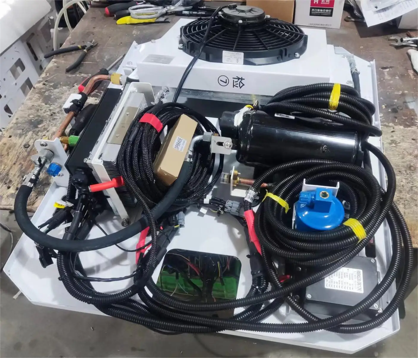 Popular High Performance Battery Driven Rooftop Van Refrigeration Unit ...