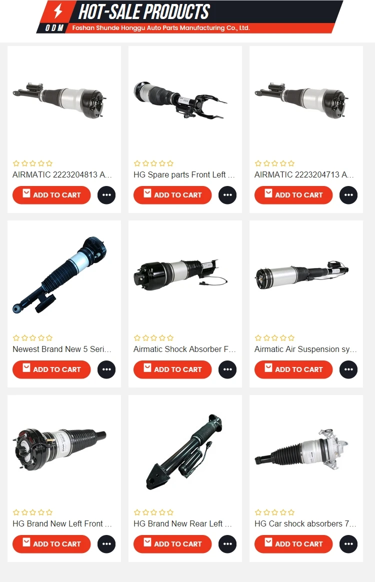 Brand New 540li G38 Air Shock Absorbers for BMW Suspension