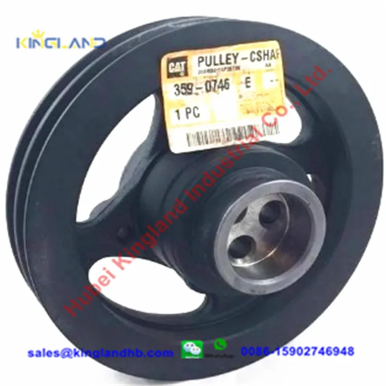 Diesel Engine Parts 3054c 3054e Pulley Crankshaft 359-0746 For Cat ...