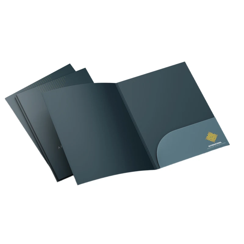 Custom Printed A5 A4 Presentation Folders - Juhui Quality