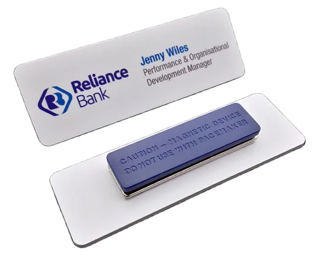 Custom Plastic Sheet Printed Logo With Magnet Magnetic Hard Pvc Name ...