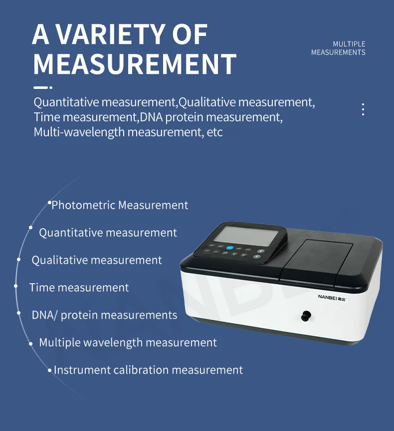 Biochemistry Lab Uv Visible Spectrophotometer for Teaching| Alibaba.com