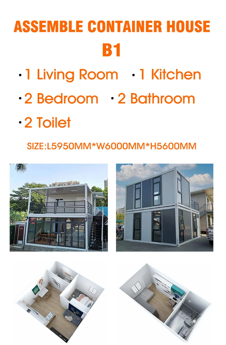 Luxury Prefabric Living Modular Prefabricated Container Home Australia ...