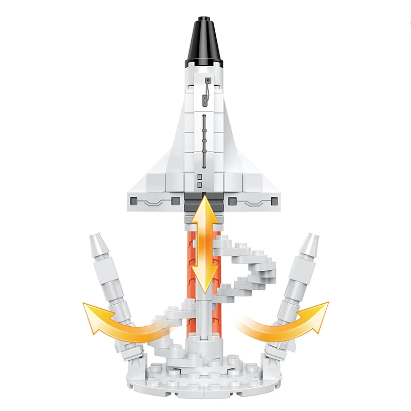 Cogo Space Shuttle Building Blocks Sets Space Series Ship Series Kids ...
