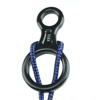 Climbing Descender Rappel Ring Abseil Rope Rescue Descender Belay ...