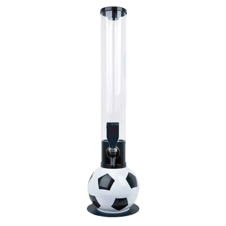 Torre Birra - 3 Liter Tabletop Beer Dispenser with Football Base
