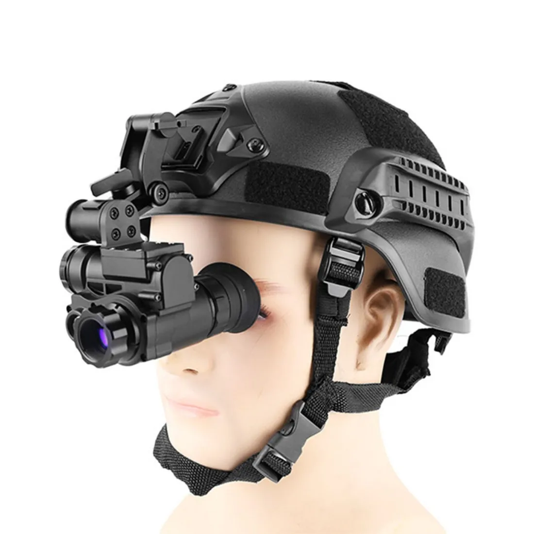 Nvg10 Helmet Night Vision Goggles 1920x1080p Green Head Night Vision ...
