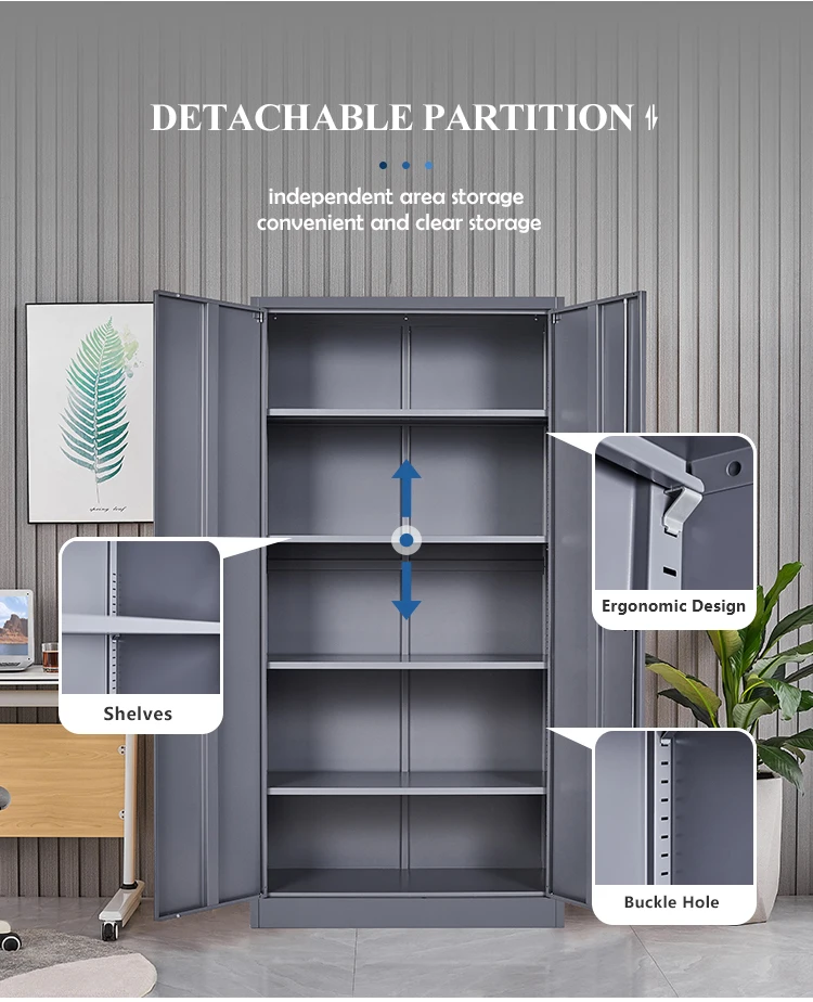 Wholesale Hot Sale Customized Steel Cupboard Full Height Metal File ...
