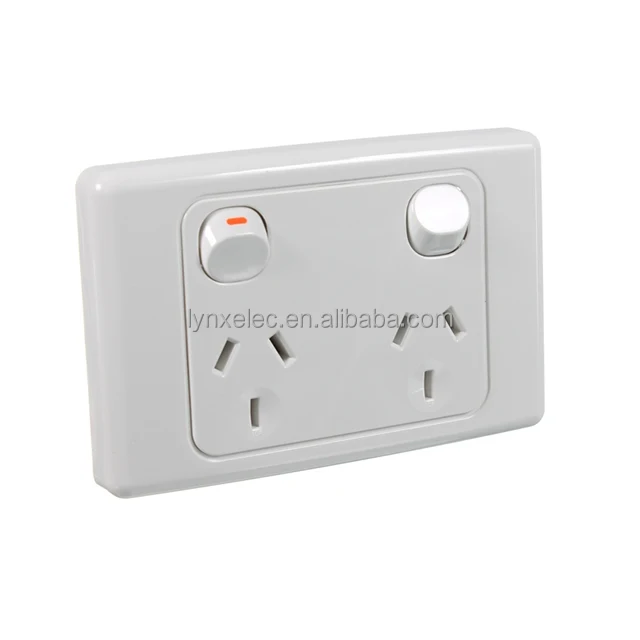 Lynxelec Brand Single Double Switched Socket Gpo Outlet Power Point ...