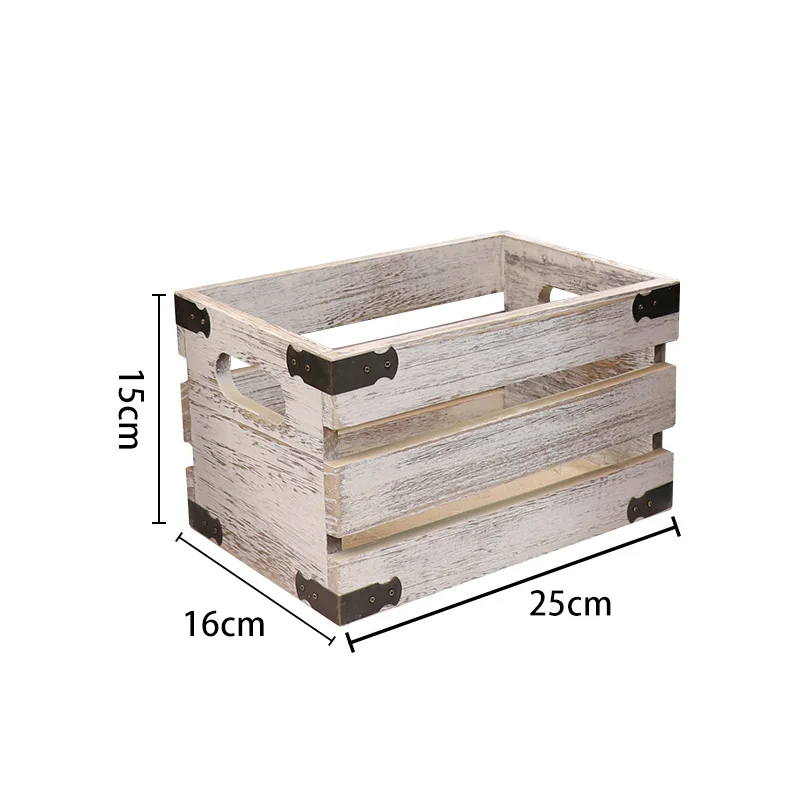 Wooden Crates For Decoration Wood Crate Bulk (brown) Wood Crates Set Of ...