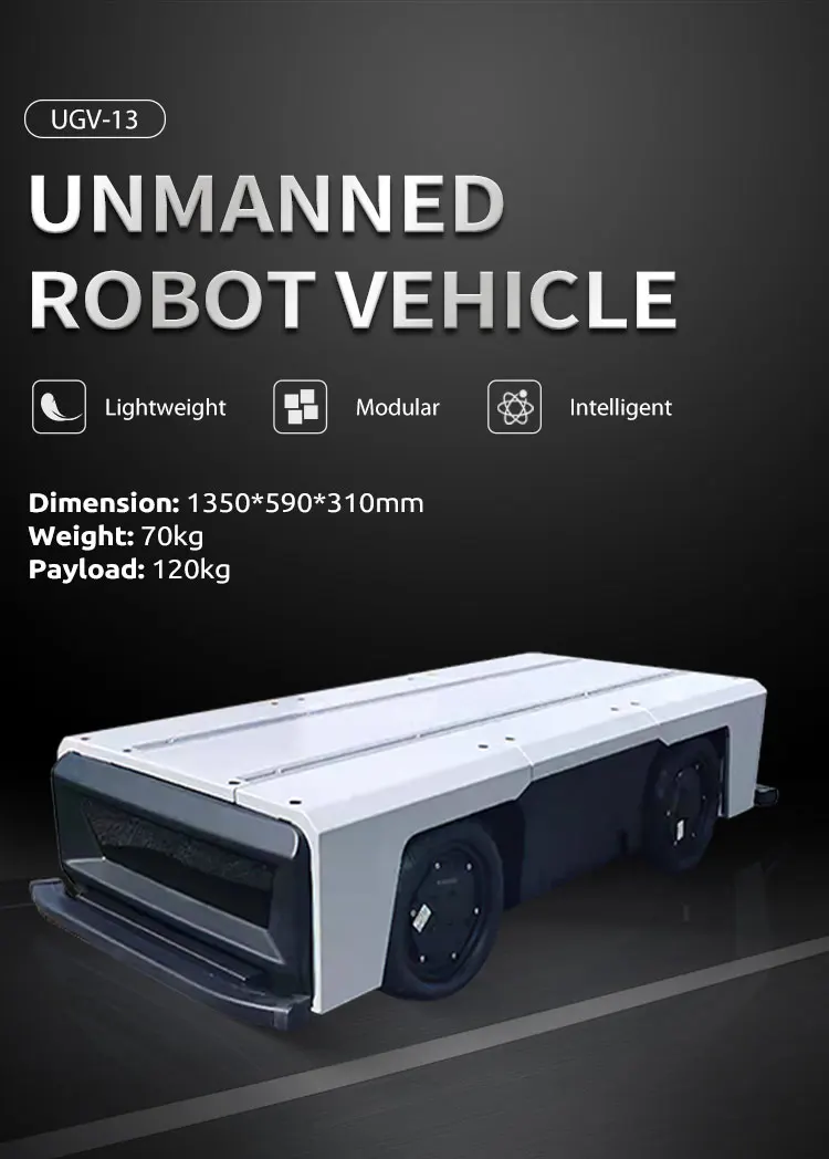 Autonomous Four-Wheel-Drive Robot Chassis for Unmanned Vehicles