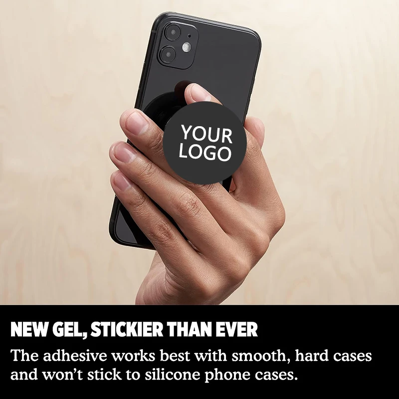 Factory Wholesale Custom Poppings Phone Socket Up Grip Holder With ...